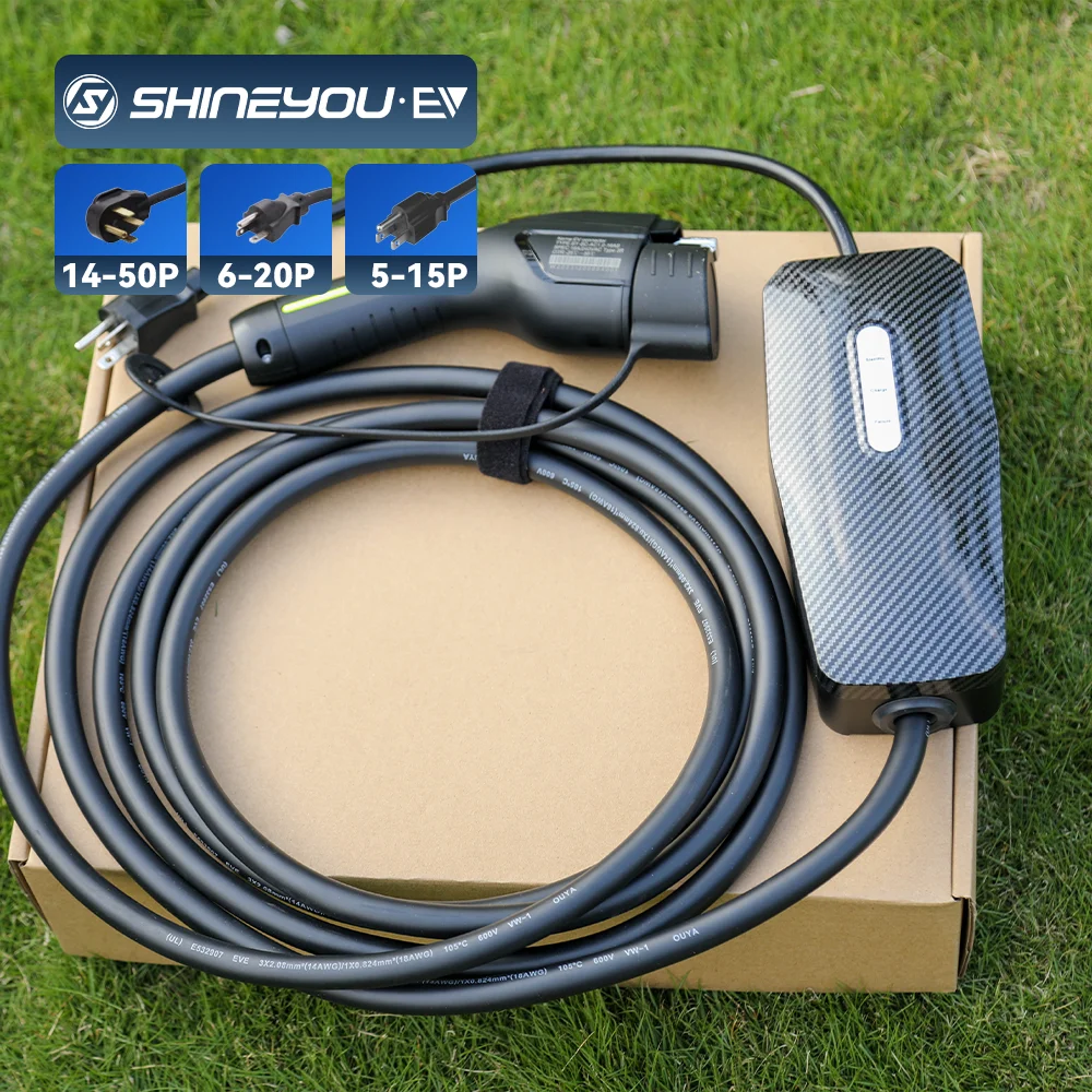 New Technological Inventions Ac Portable 3.6kw 110/240v Sae J1772 Lcd ...