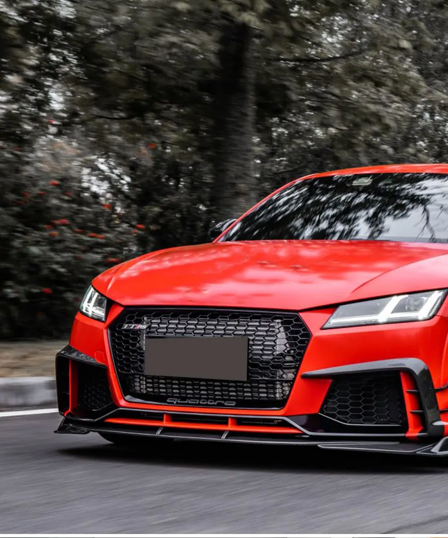 YR Style Body Kit Carbon Fiber Front Lip Side Skirt Rear Diffuser ...