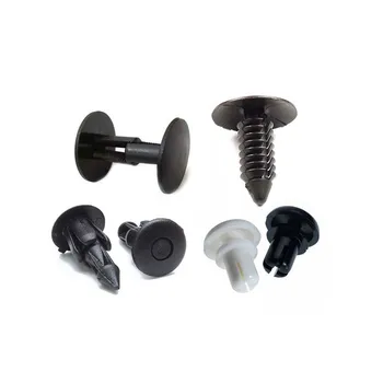 Flat Plastic Snap Nylon Barbed Rivets Black Plastic Nylon Barbed Rivets ...