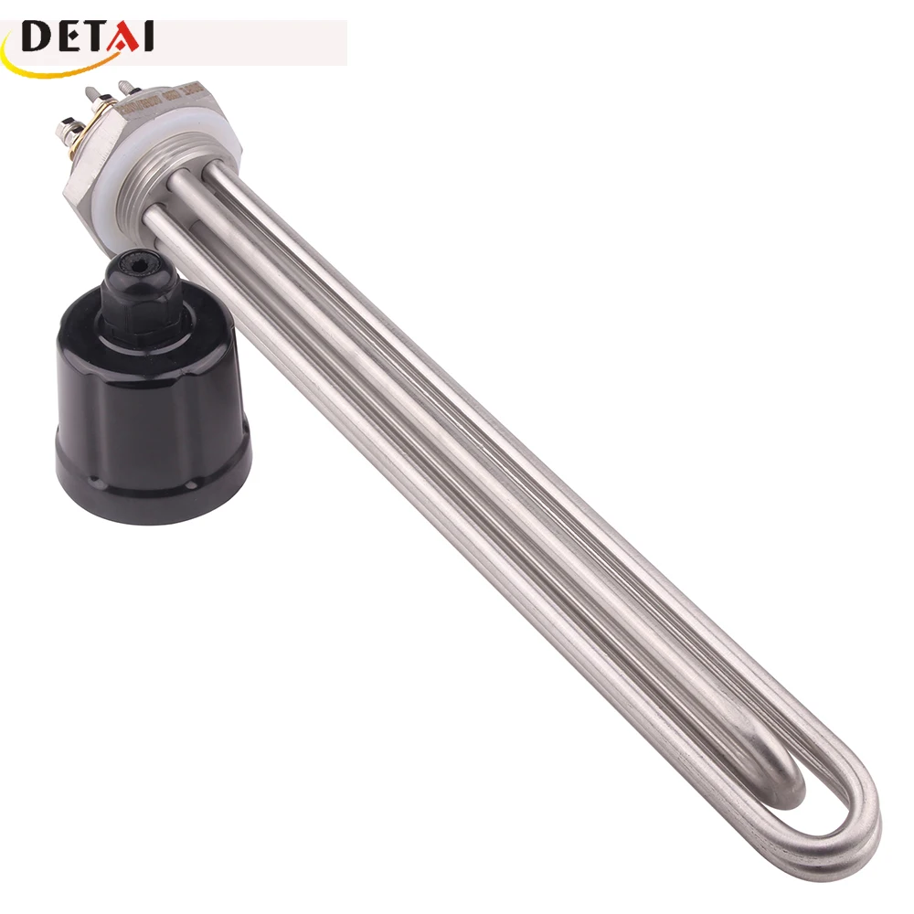 220v/380v 9kw 3 Phase Industrial Stainless Steel Tubular Electric Oil ...