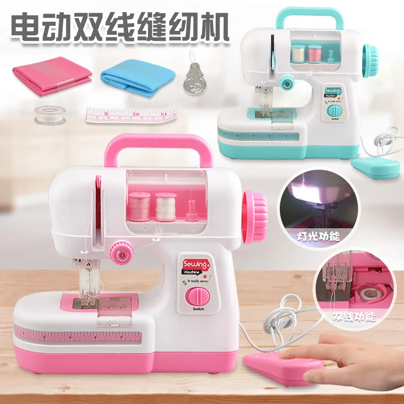 Children Play House Set Mini Plastic Sewing Machine Toy,Kids Sewing ...