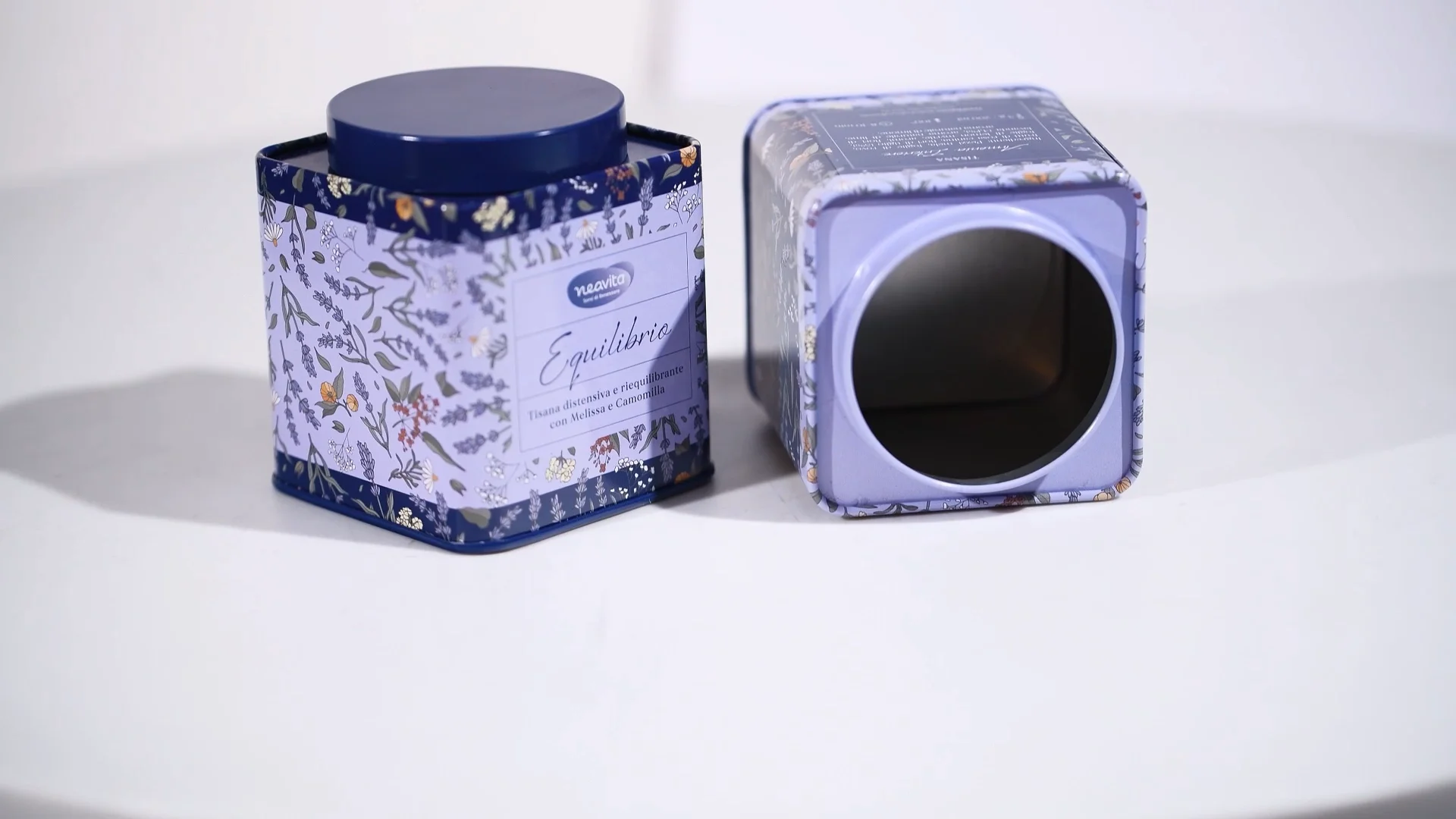 Wholesale Custom Food Grade Package Airtight Tea Tin Box Metal Tea ...