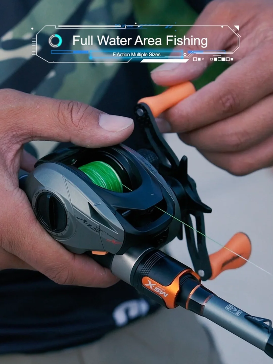 Histar Ms X Fuji Rod Or Combo 1.6 To 2.4m Fast Action Long Casting O ...