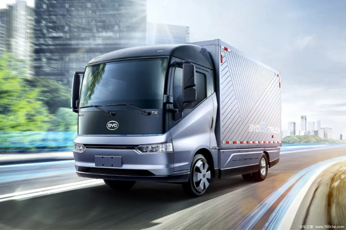 BYD T5 - Efficient Van Light Truck with Electric/hybrid Power