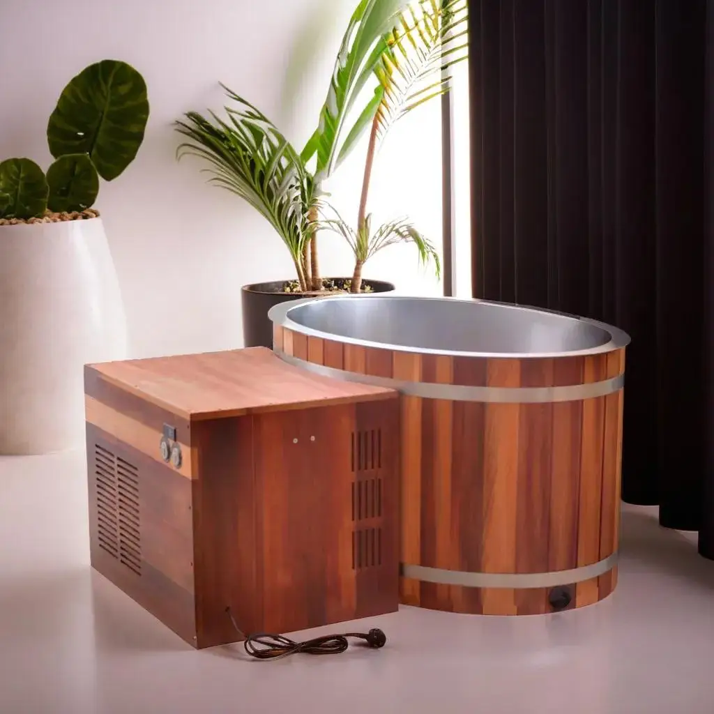 Cold Plunge Tub With Chiller Ice For Sports Recovery Portable Outdoor ...