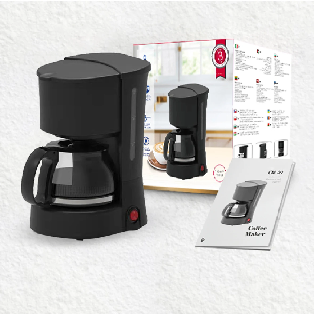 Moquina Drip Coffee Machine Electrica Cafetera Automotica Profesional ...