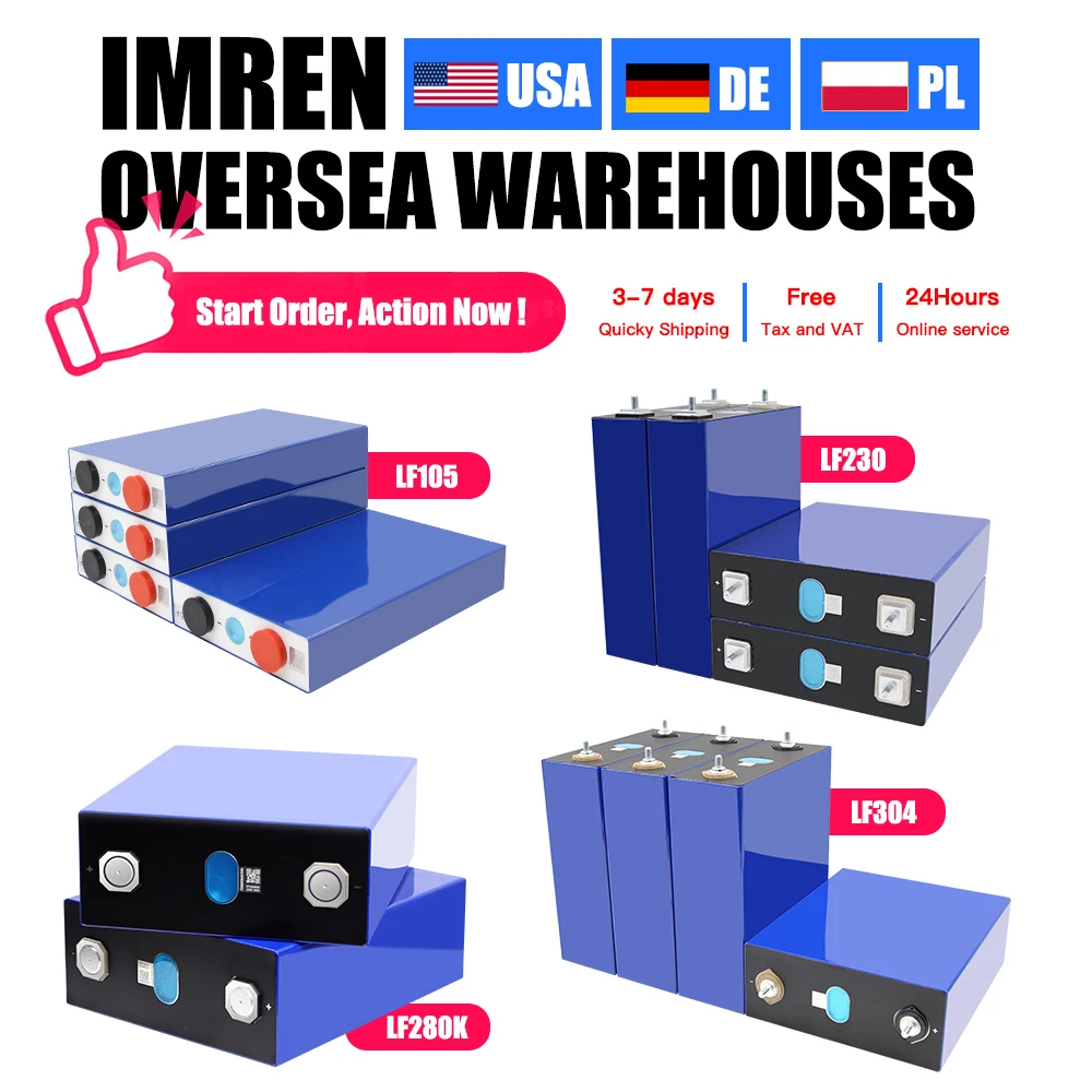 Eve Lithium Battery Cell Lifepo4 3.2v 105ah Eve 3.2v 105ah Grade A Lfp ...