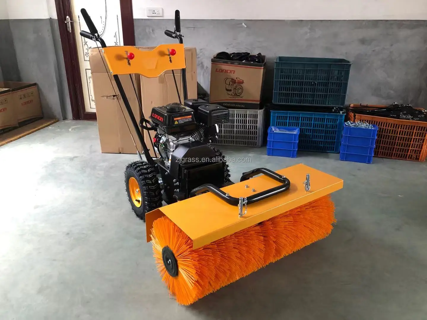 Turf Brush Artificial Grass Power Brusher Sand Infill Brushing Machine ...