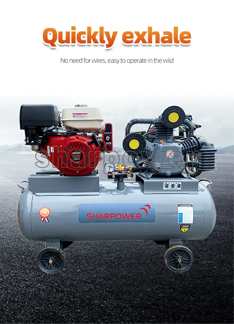 SHARPOWER Factory High Pressure 190 390 GX160 170 Gasoline Engine air ...