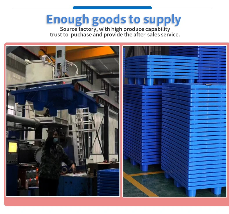 Warehouses Plastic Pallet Corner Mesh Pallets1000 X1000 X140 Mm Heavy ...