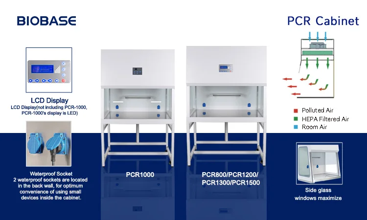 Biobase Pcr Cabinet Lab Workstation Pcr1500 For Lab,Hospital,Scientific ...
