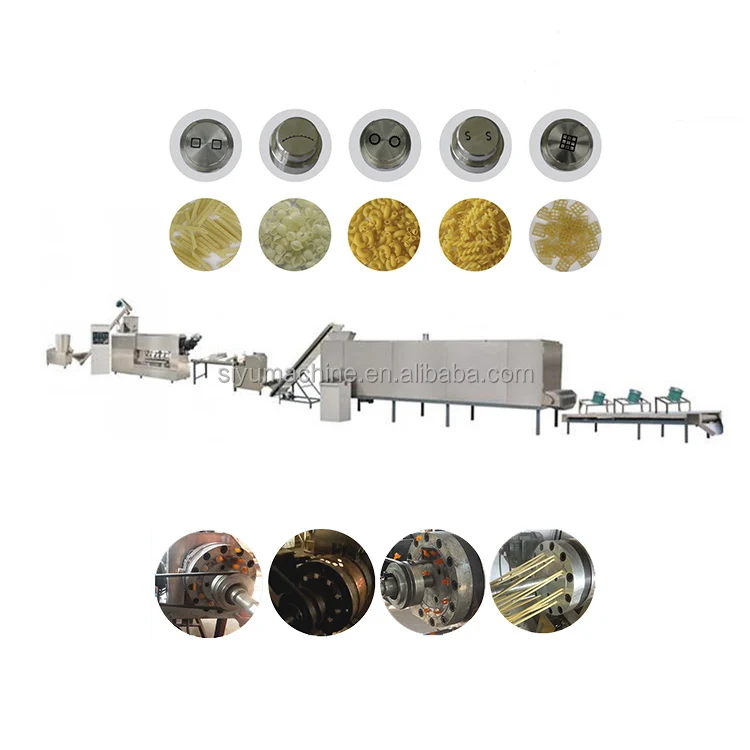 Factory Macaroni Pasta Spaghetti Machine Pasta Production Line - Buy ...