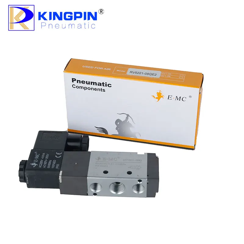 E.MC Pneumatic Solenoid Valve RV5221-08Q, RV5241-15Q, 240V for ...