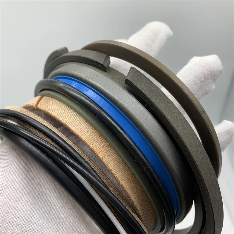 Boom Bucket Arm Cylinder Seal Kit Excavator Hydraulic Seal Kit Repair ...