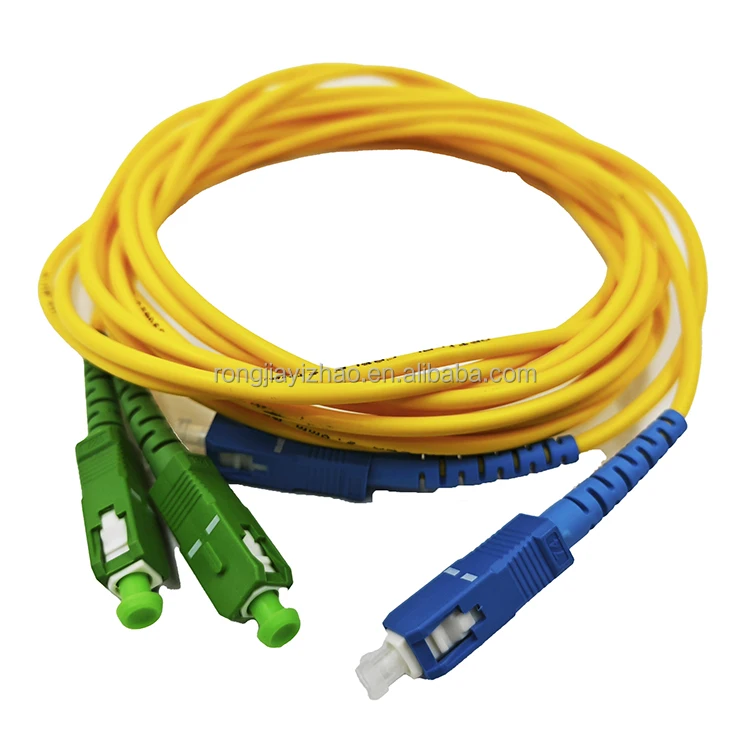 Ftth New Original Fiber Optic Patch Cord Sc Apc To Sc Upc 3.0mm 2.0mm ...