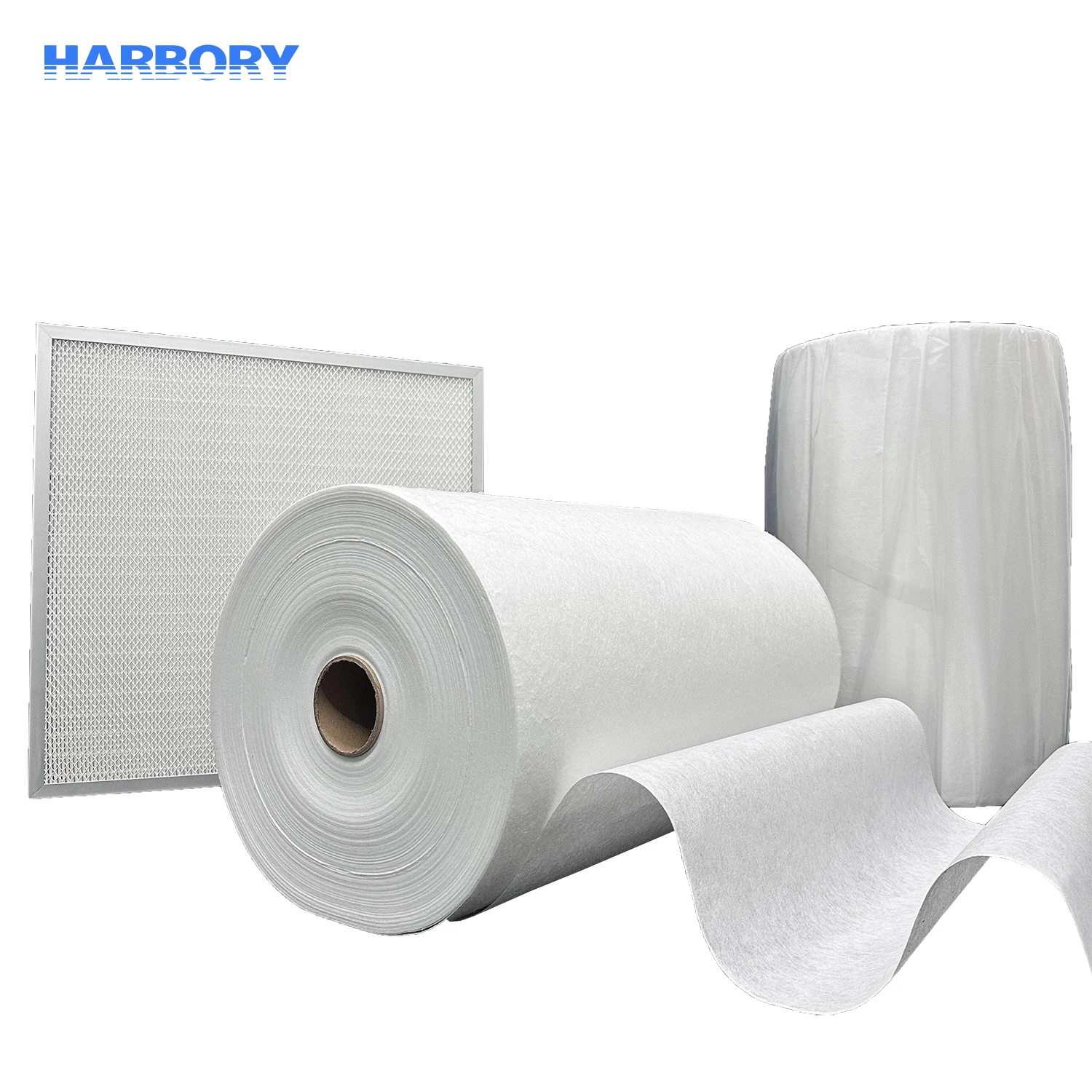 Ashrae Air Filter Material Roll Industrial Fiberglass Pocket Filter ...