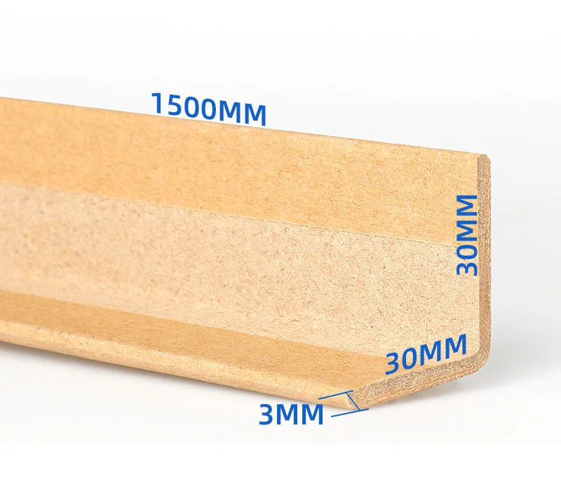 Brown Corrugated Cardboard Angles Edge Boards Kraft Paper Edge ...