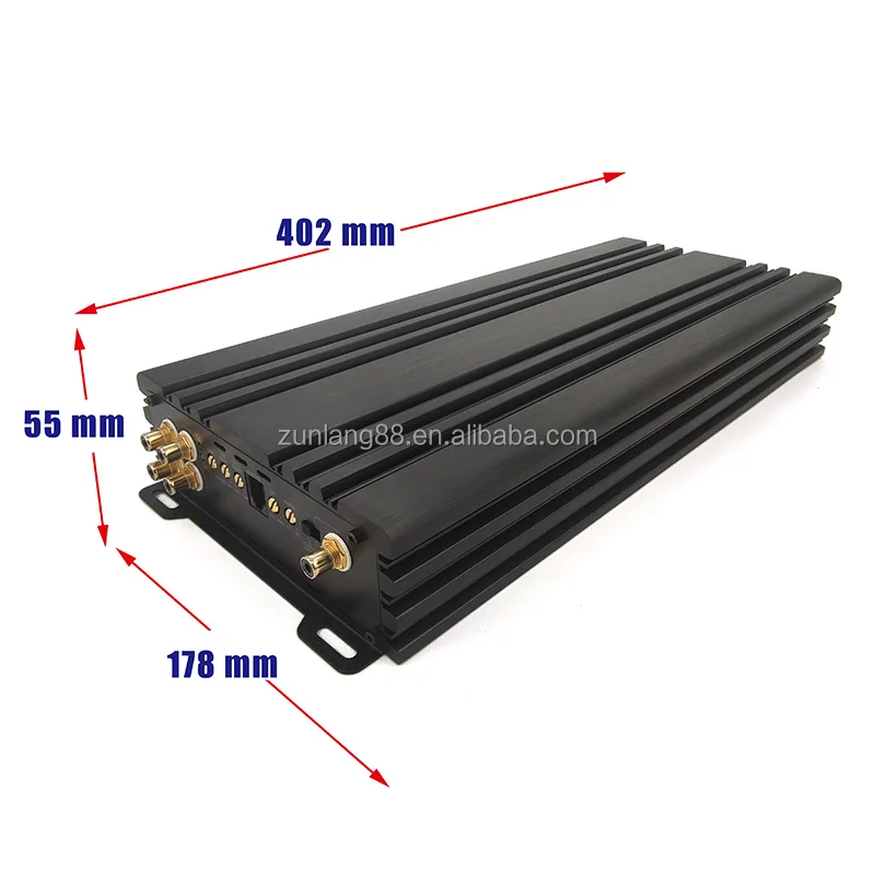 3000.1D Car Subwoofer Amplifier - 3000W RMS, Class D Monoblock