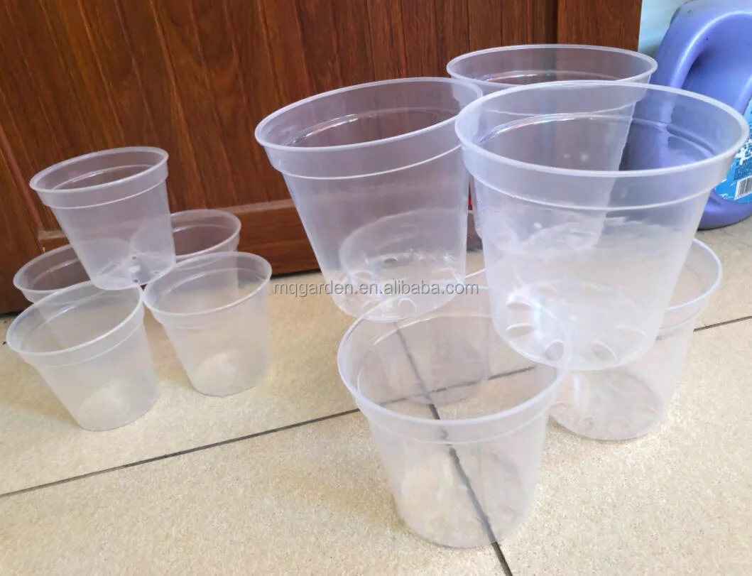 Transparent Plastic Orchid Pots, Holes Clear Plastic Baskets,Wholesale ...