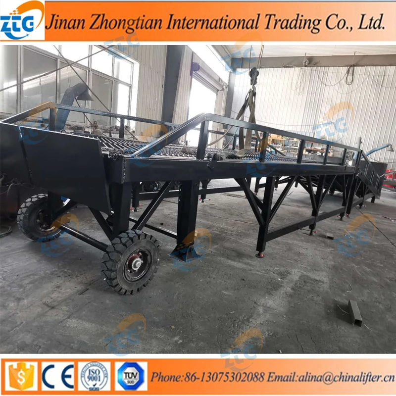 2024 New Model Forklift Used Unloading Ramp 8t 10t 12t Capacity ...