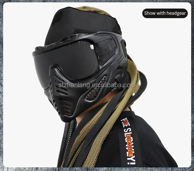 Warwolf Shock-Resistant Paintball Accessories Mask by Zlang