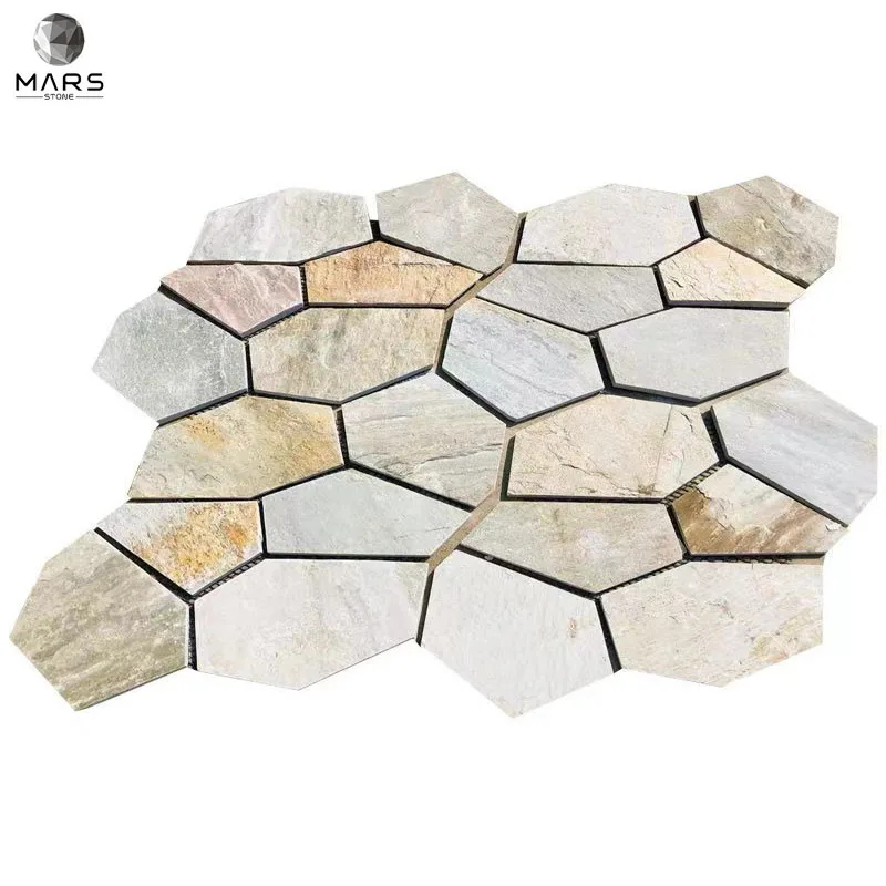 China Factory Paving Stone - Irregular Shape Natural Slate