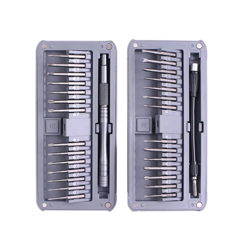 30 in 1 Precision Screwdriver Set Magnetic Screw Driver Extended Bits ...