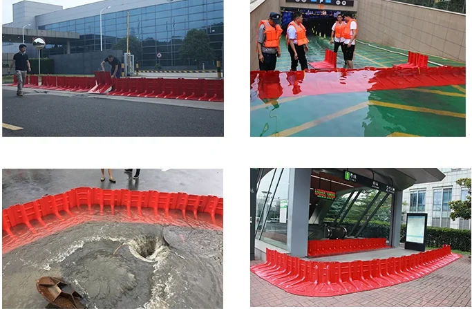 MEIHSUO ABS Movable Flood Barrier - Effective Water Gate