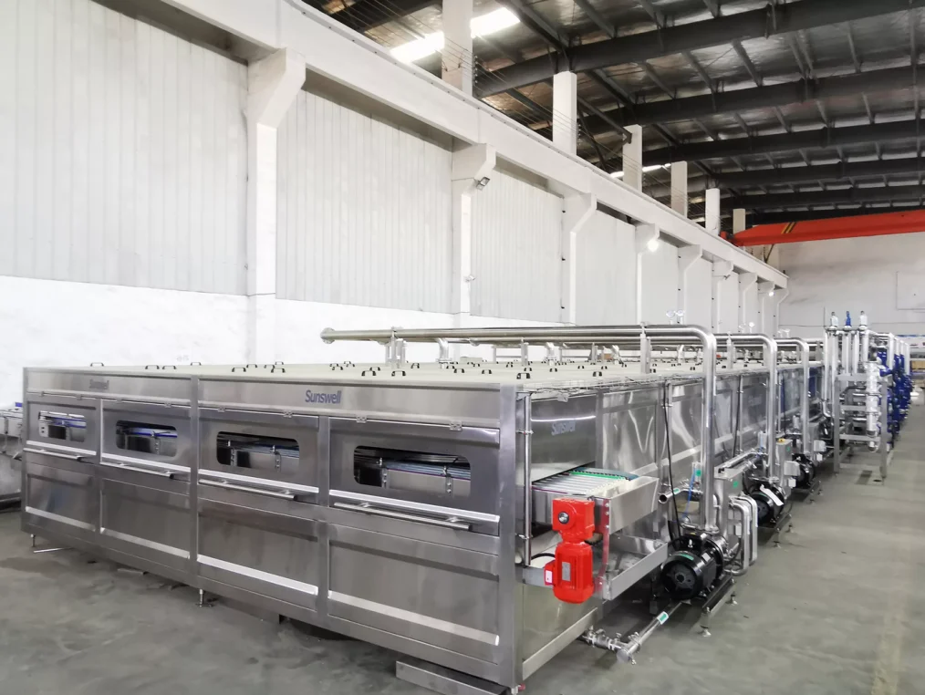 Big Capacity Can Pasteurizer Tunnel For Cans Pet Glass Bottles - Buy Pasteurization Machine,Milk ...