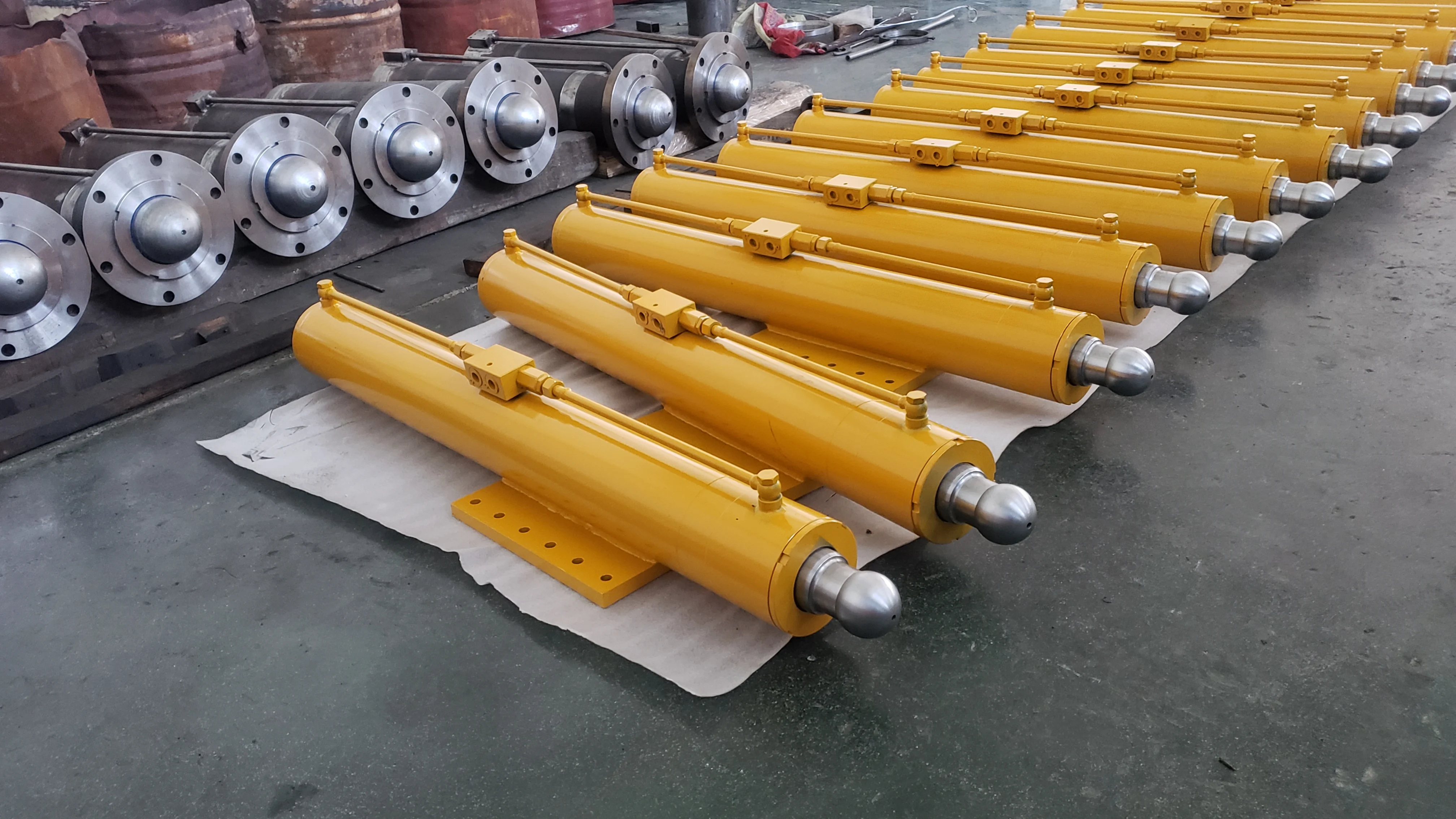 20 Ton Double Acting Hydraulic Legs Outrigger Cylinder
