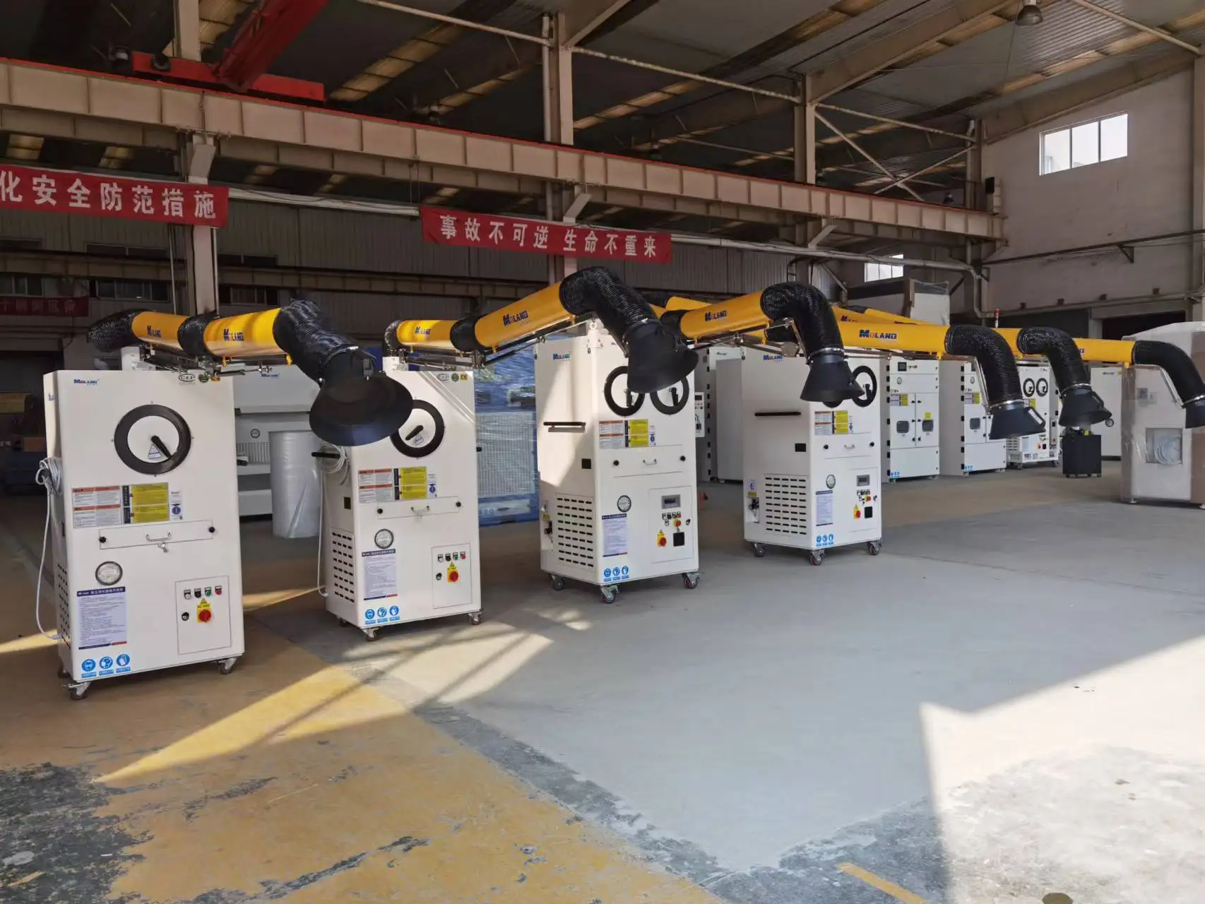 Single Suction Arm Industrial Portable 3hp Dust Collector/mobile Dust ...