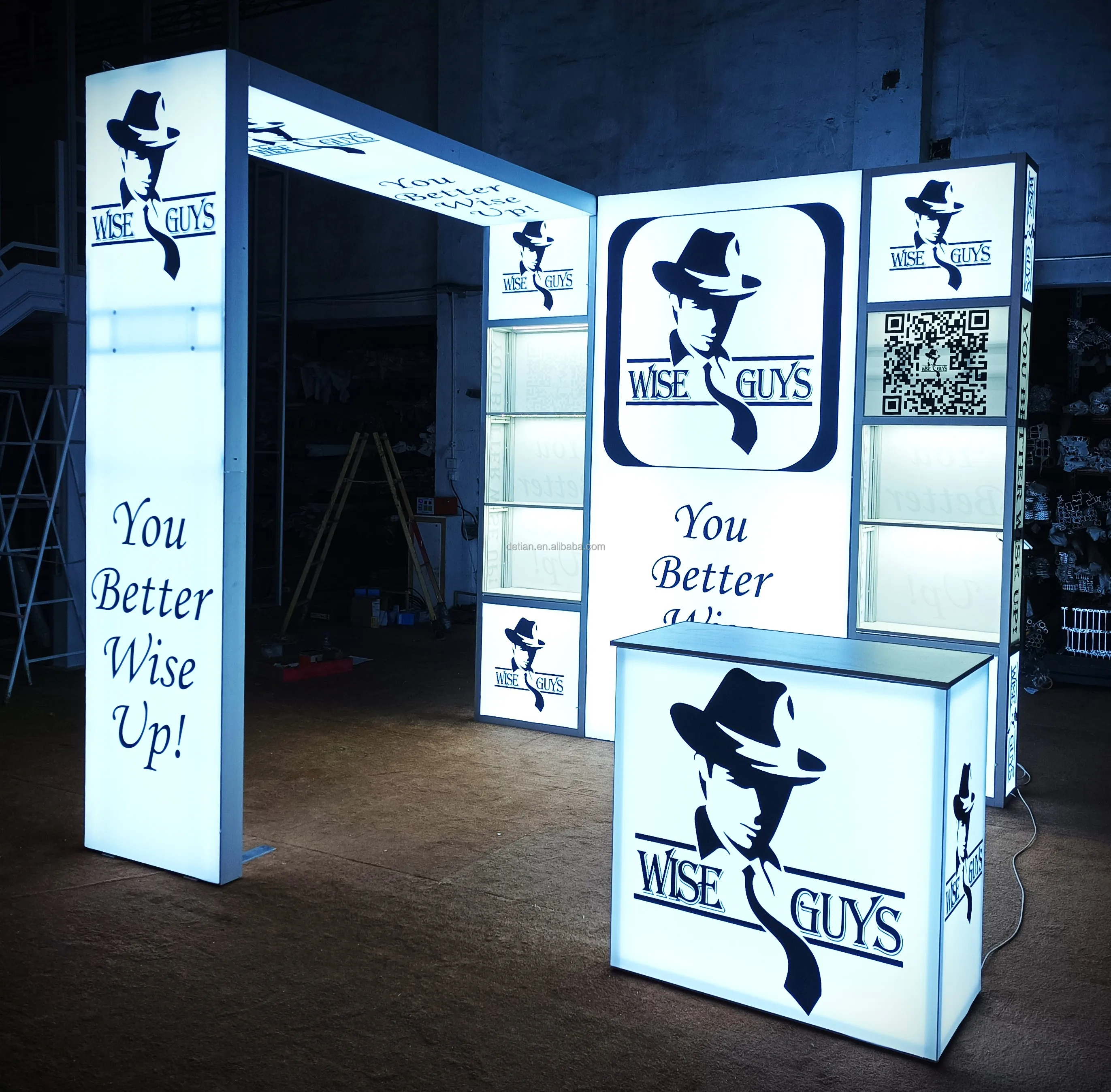 Creative Simple Booth Design - Modular Exhibition Stalls