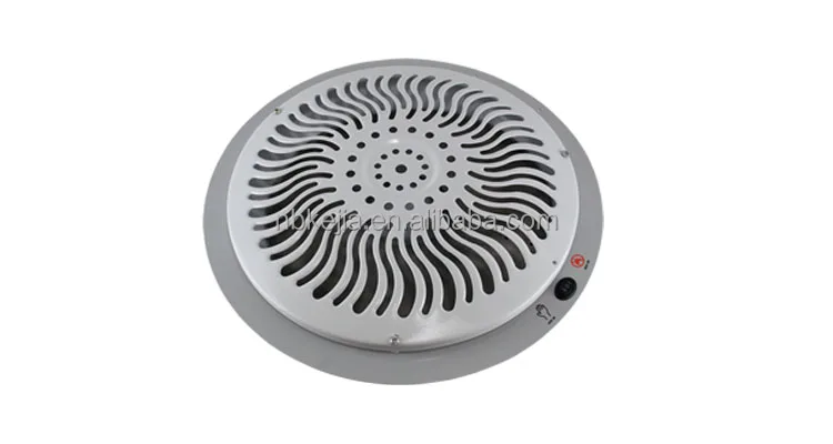 Electric Brazier Heater - 900W Metal Heater for Home