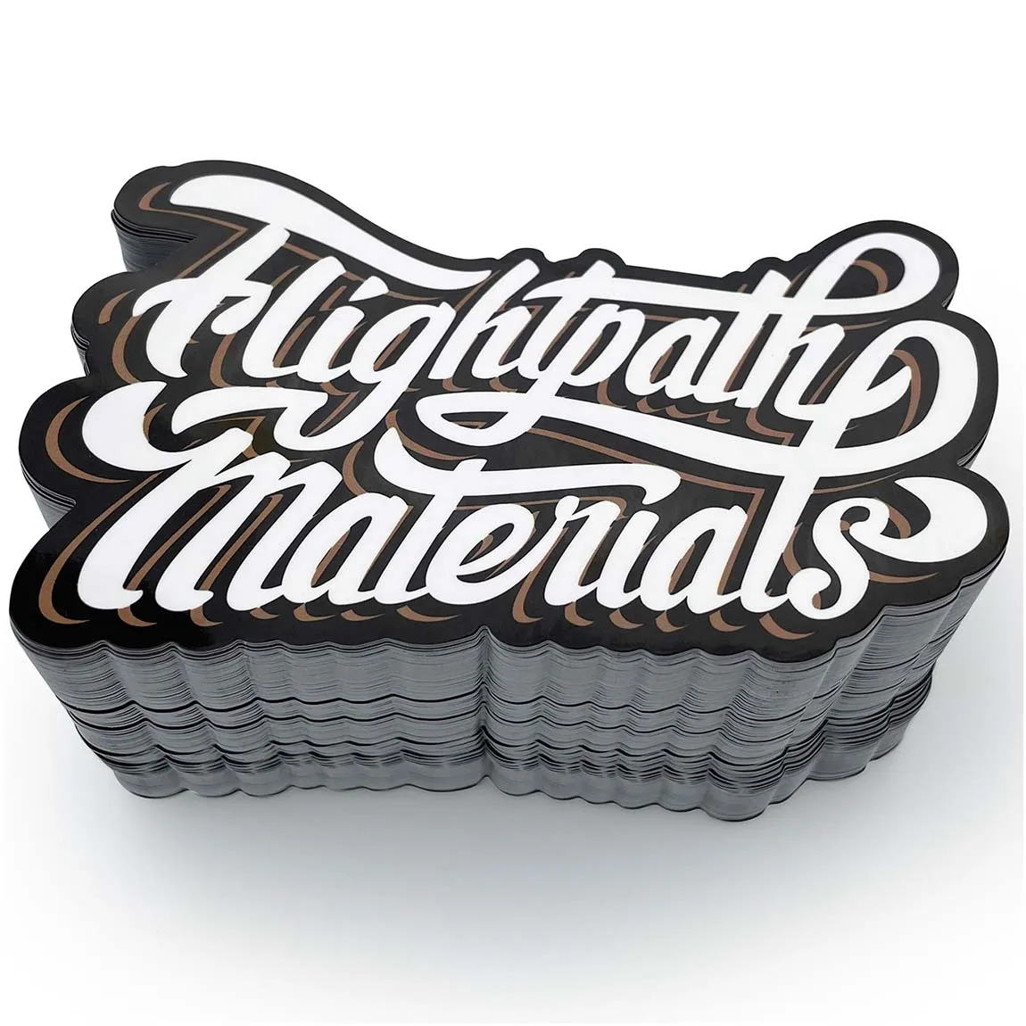 Custom 3d Metal Logo Sticker Suncatcher Glass Metal Sticker Sticker ...