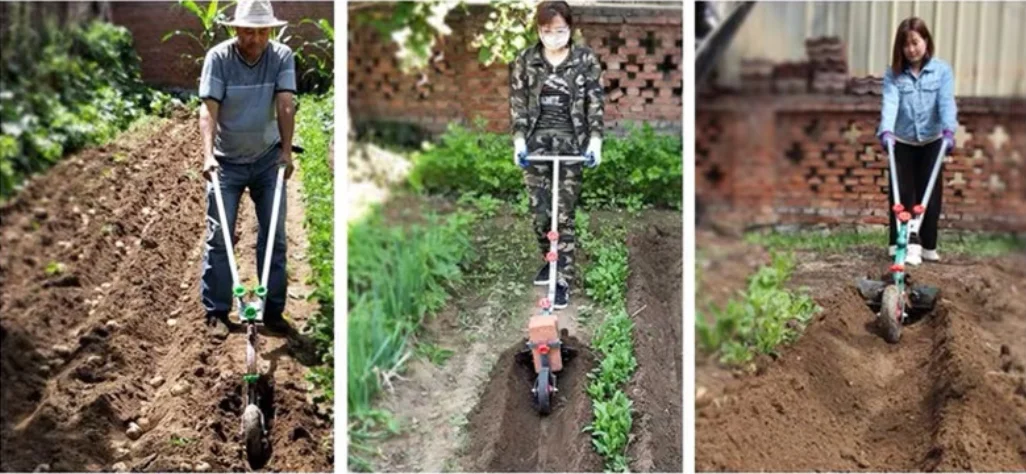 Small Manual Tillers and Cultivators - Hand Ridging Plough