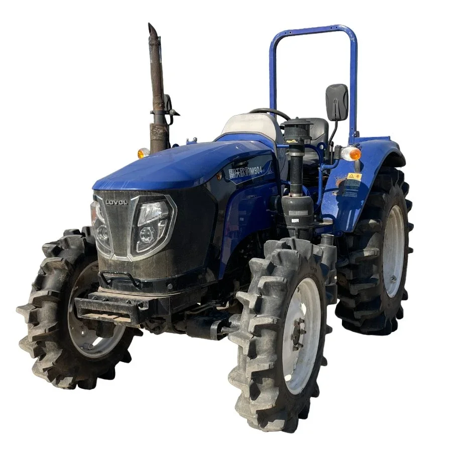HanPei Lovol Agricultural Farm Tractor 4WD 80HP Europard Lovol Yuchai Carraro Engine Farm ...