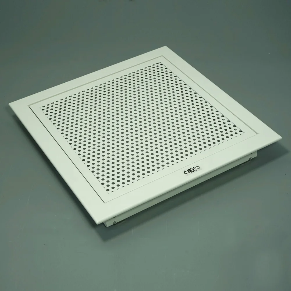 Perforated Plate Diffuser With Removable Core Plate Square Diffuser For ...