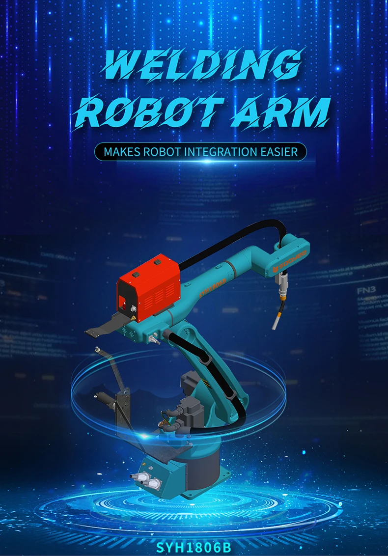 2024 New Design Of Cnc Robot Arm Automatic Welding Six Axis Robot Arm - Buy Welding Robot 6 Axis ...