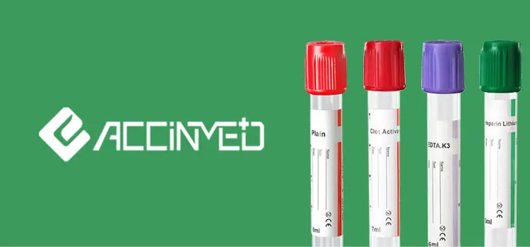 Medical Hospital Glass PET Sample Test Tube - Glucose with Sodium Fluoride