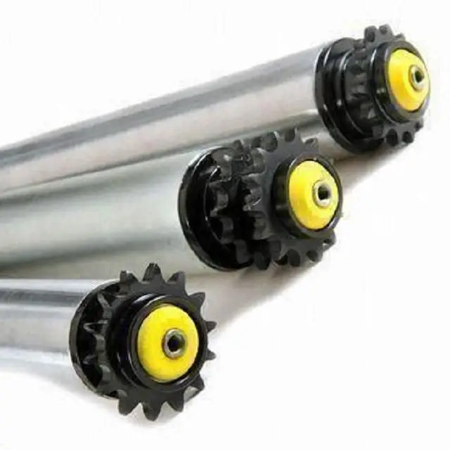 Roller Composite Plastic Steel Parts Plastic Nylon Roller Conveyor ...