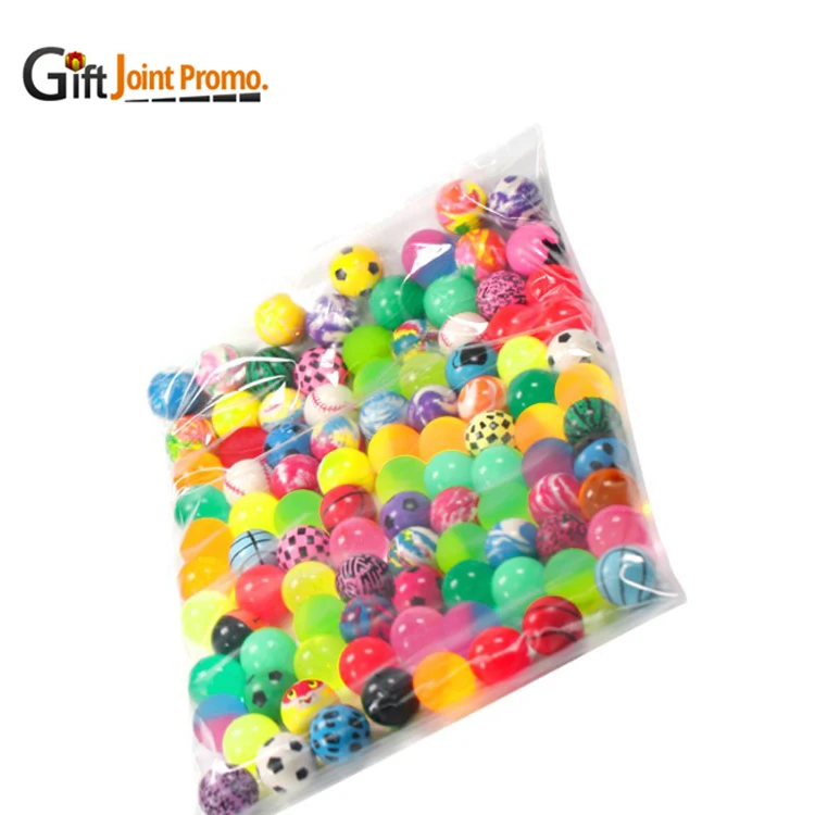 Bouncy Ball Rubber Material Bouncing Balls Wholesale Multi Color Unisex ...