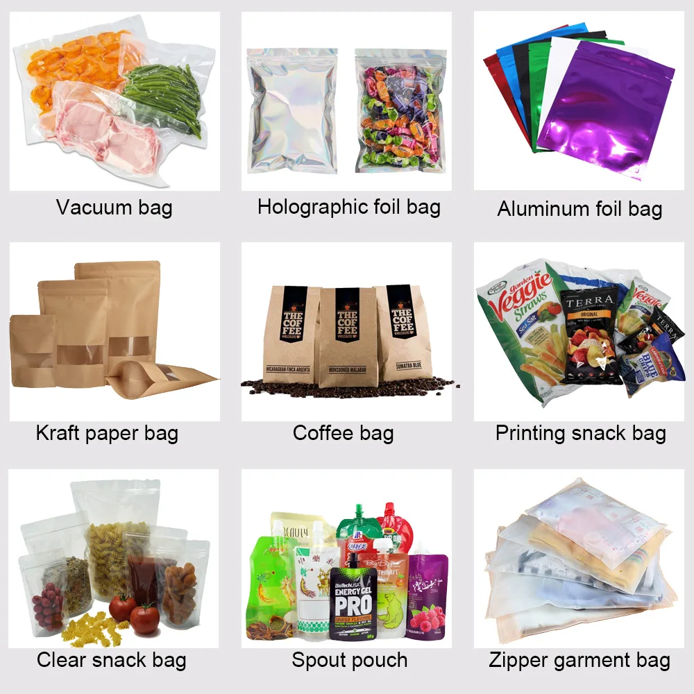 Factory Moisture Proof Stand Up Pouch Matte Gravure Printing Food ...