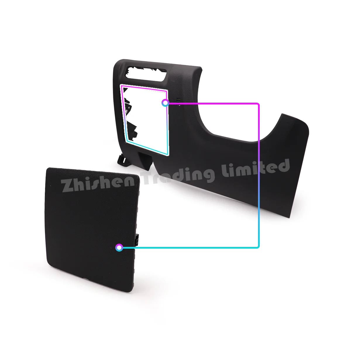 For Baic X7 Steering Wheel Lower Trim Panel Small Cover Dashboard Left ...