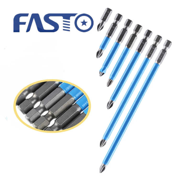 Fasto PH2 PH3 Cross Bit Drill Head Screwdriver Bits Hand Tools Anti ...