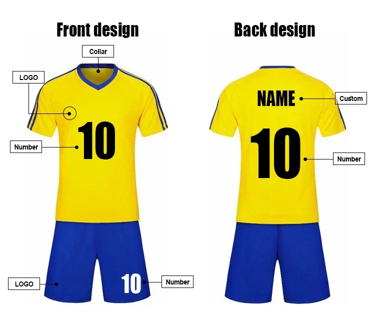 Wholesale Uniforms Football Uniforms Soccer Jersey Fabric Supplier New ...