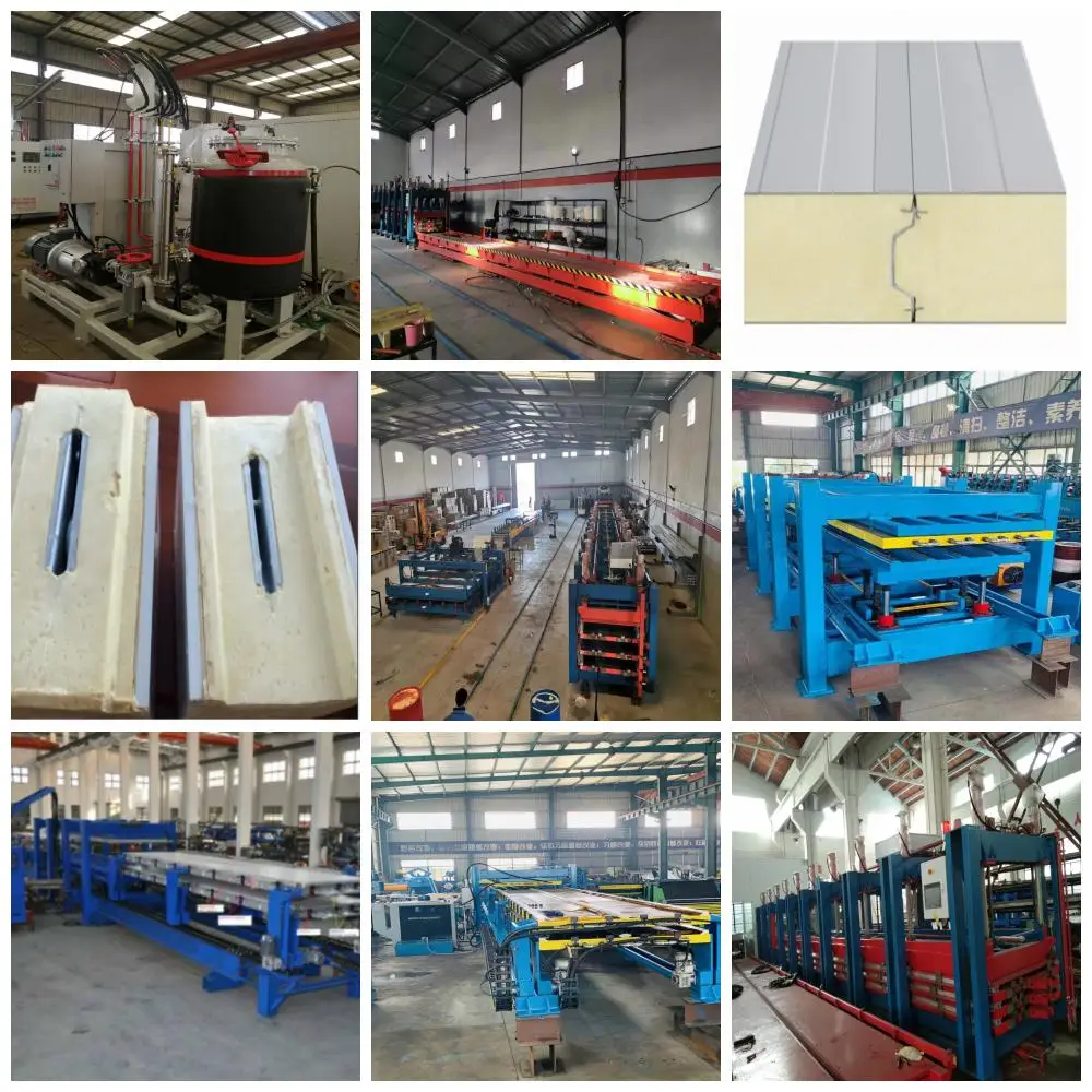 Ibr Sandwich Roof Panel Machine Sandwich Panel Machine Production Line ...