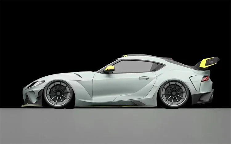 Robot Style Bodykit for Toyota Supra A90 Mk5 - Front & Rear Bumpers ...