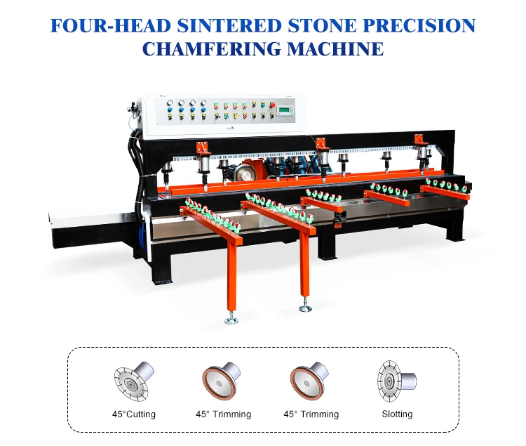 Hoyun 45 Degree Marble Quartz Cutting Machine - Buy Stone Machinery 45 ...