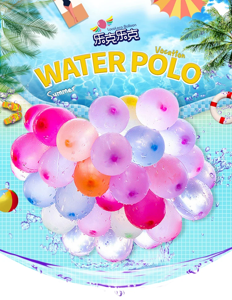 Assorted Color Latex Water Balloon For Summer Fighting Games - Buy ...