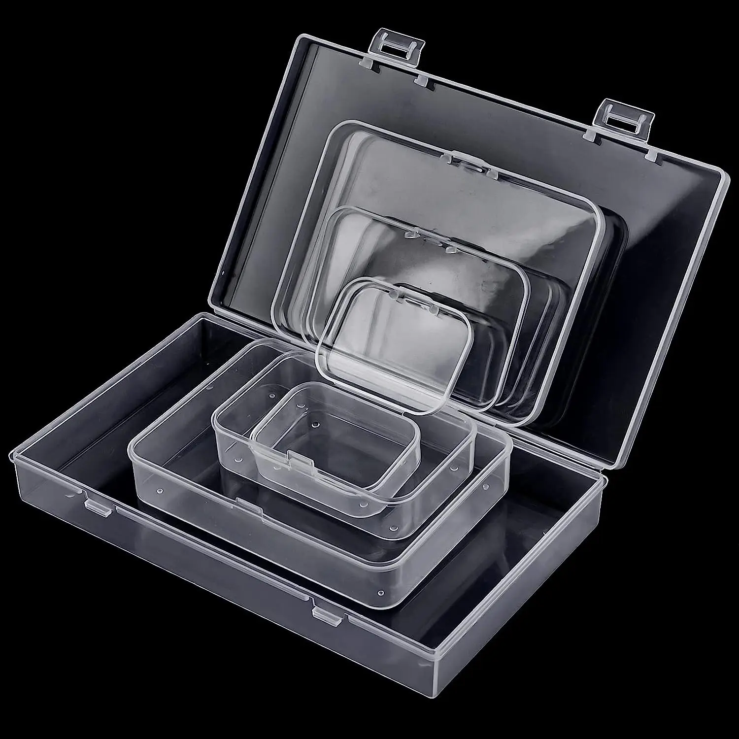 Mini Plastic Container - Clear PP Packing Gift Case